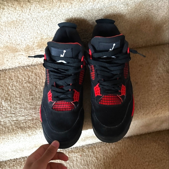 Jordan | Shoes | Jordan 4s Red Thunders | Poshmark